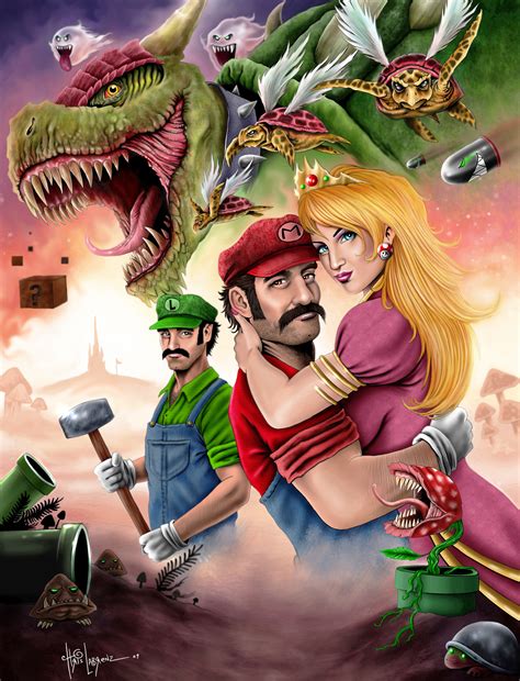 Labrenzink Boo Mario Bowser Bullet Bill Buzzy Beetle Goomba Koopa Koopa Paratroopa