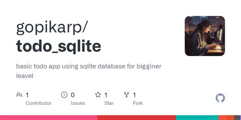 Github Gopikarptodosqlite Basic Todo App Using Sqlite Database For