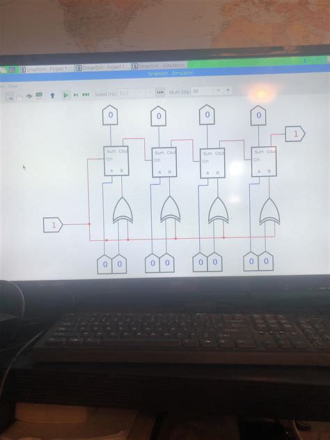 Is This The Correct Schematics For A Full Adder That Can Create Negative Values Or Do I Need To