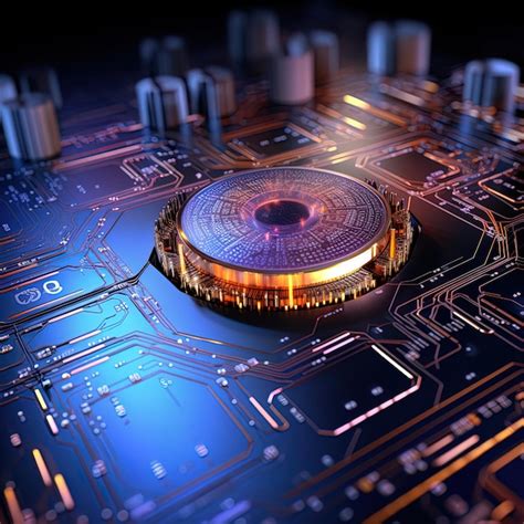 Premium Photo Quantum Computing Circuits A Schematic Image Of Logical