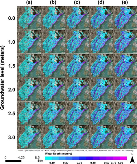 Simulated Compound Flooding Scenarios From The Interaction Of Download Scientific Diagram