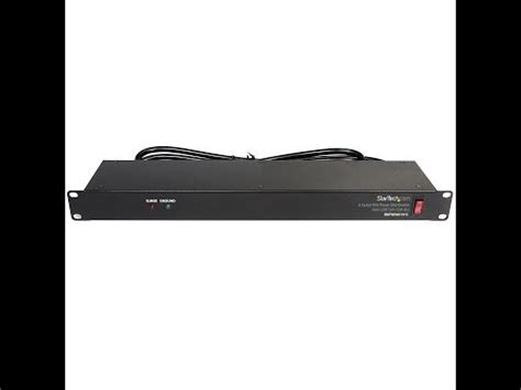 Startech Rackmount Pdu With Outlets And Surge Protection Reverb
