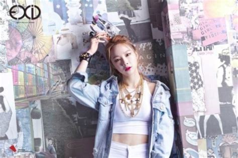 EXID 솔지 아예 메인 이미지컷 자 복근글래머 몸매 시선 집중