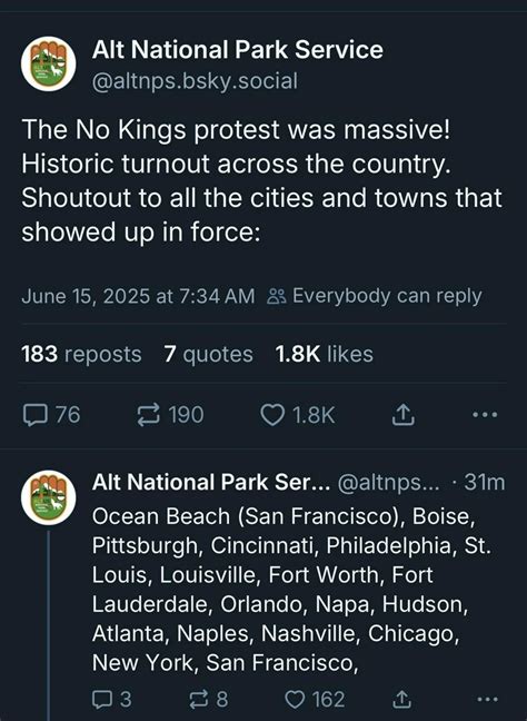 12 1 Million And Counting Showed Up For No Kings Protests Album On Imgur