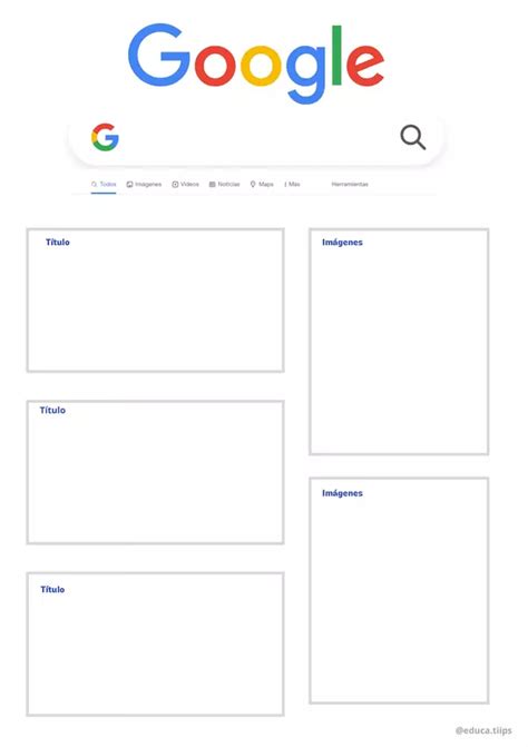 Organizador gráfico de Google profe social