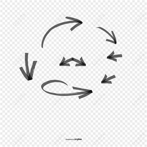 화살표 패턴 검은 화살 Png 일러스트 무료 다운로드 Lovepik