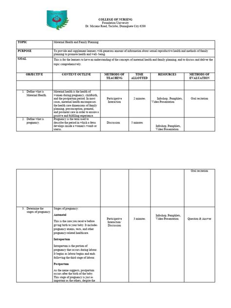 Group 1 Resource Unit 1 Chn Pdf Pregnancy Maternal Health