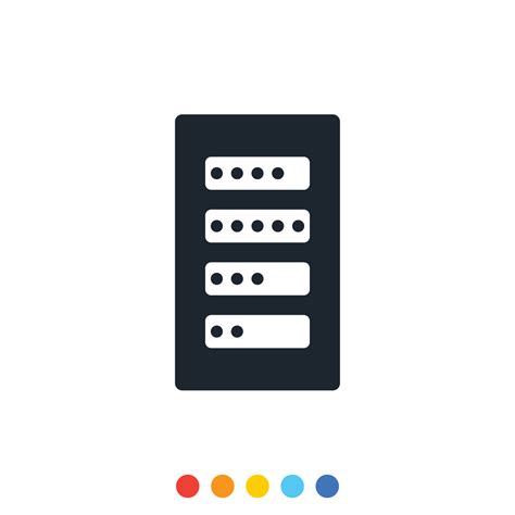 Tower Server Icon Vector And Illustration 11588406 Vector Art At Vecteezy