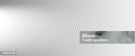 3d 원근 벡터 추상적 배경의 밝은 회색 선 동적 선형 최소 설계 치수 및 움직임의 웨이브 거짓말 패턴 0명에 대한 스톡 벡터 아트 및 기타 이미지 Istock