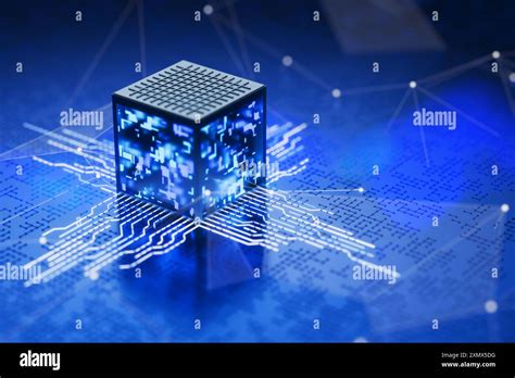Npu Artificial Intelligence Concept Artificial Intelligence Training Neurochip Neuro