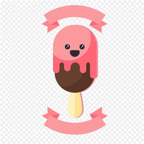粉色冰棒彩带文案背景PNG图片素材下载 图片编号yervvwzq 免抠素材网