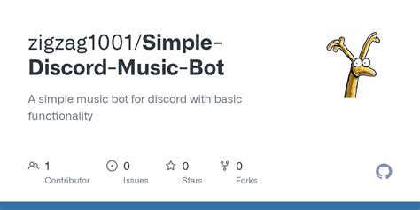 Github Zigzag1001simple Discord Music Bot A Simple Music Bot For Discord With Basic