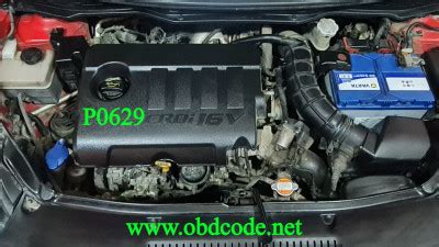 P Fault Error Code Fuel Pump A Control Circuit High