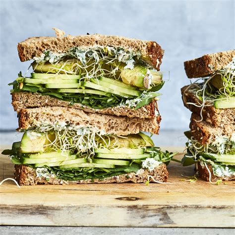 Vegetarian Gourmet Sandwiches With Sides Picknics Catering