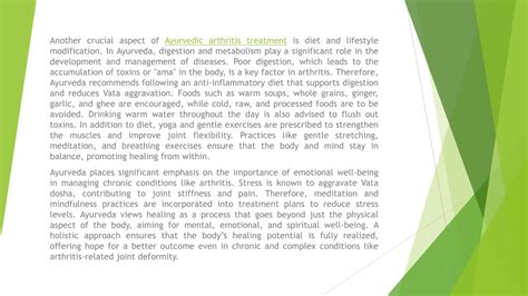 Ppt Can Ayurveda Treat Arthritis Joint Deformity Powerpoint Presentation Id 13971504