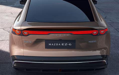 The All New Mazda Ez 6 A Stylish Electric Sedan Debuts In China