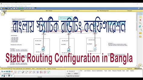 Static Routing Configuration In Bangla Youtube