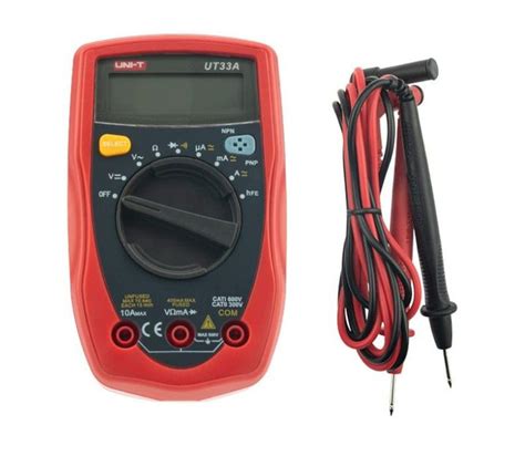 Цифровой портативный мультиметр Ut33a Uni T купить по выгодной цене с доставкой по Москве и всей