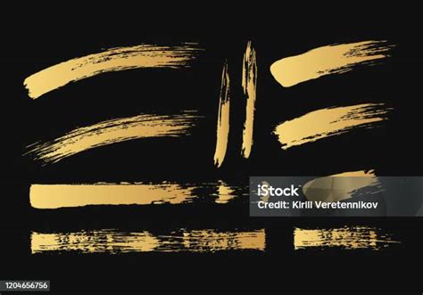 골든 브러쉬 마스카라 스트로크 고민 얼룩 스크래치 벡터 절연 페인트 브러시 세트입니다 중국 거친 더러운 국경 골드 스텐실 라인