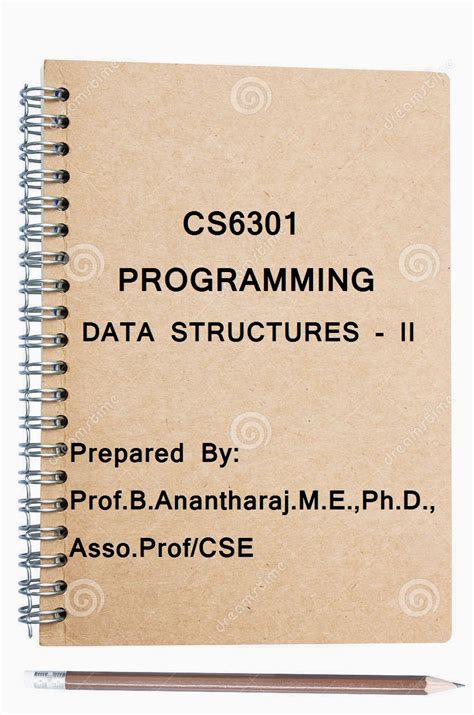 cs6301 programming data structures ii ~ cse department