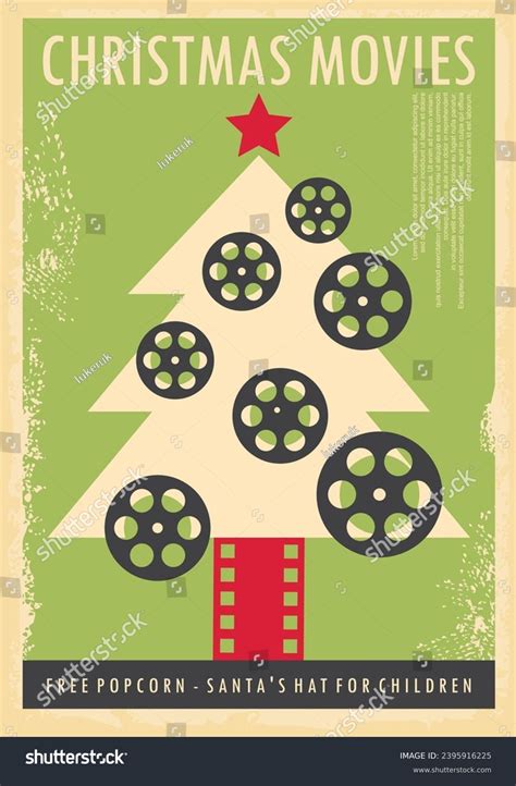 Christmas Movie Show Poster Over 288 Royalty Free Licensable Stock