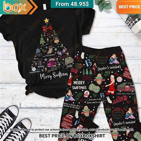 Taylor Swift Merry Swiftmas Pajamas Set Express Your Unique Style
