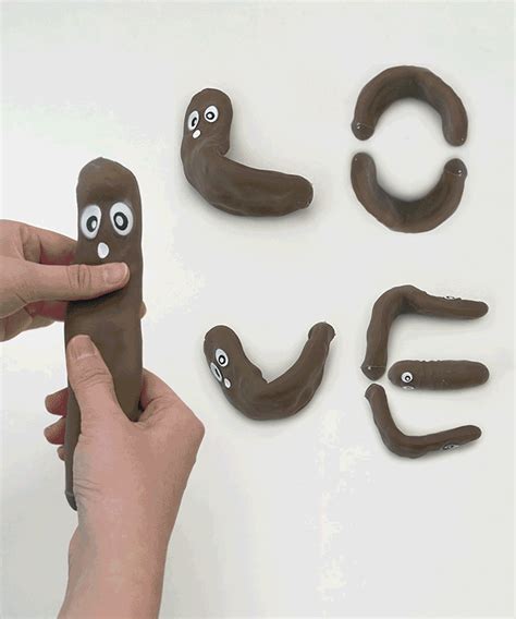 [h 묶음구매할인] 응가 말랑 스퀴시 똥 친구 킹받는 쓸모있는선물 에이블리