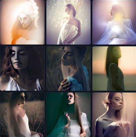 Ai Generated Kibbe Ids Romantic Women With Different Essences Ive Decided This Is A Series