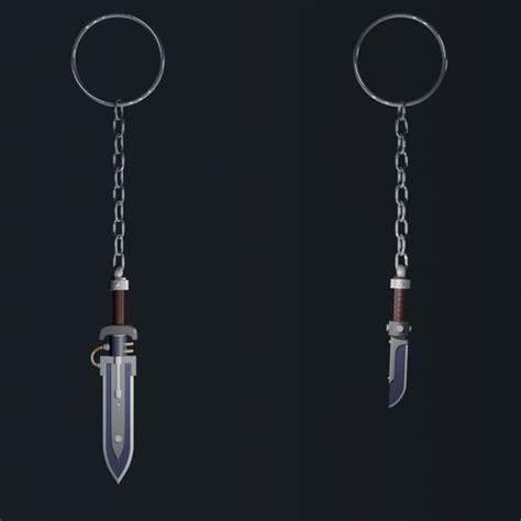 🗡️ Sword Keychain・ 3d File For 3d Printing・cults