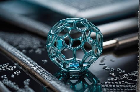 Premium Photo Colorful Molecular Model Structure