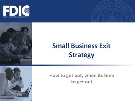 Small Business Exit Strategy Template Simplifying The Process Of Selling Your Small Business