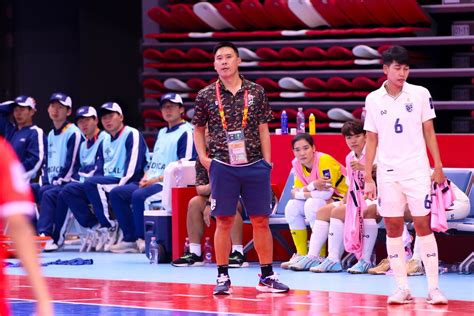 ฟุตบอลทีมชาติไทย โค้ชโอ ให้สัมภาษณ์หลังเกมฟุตซอลหญิงไทย พบ อินโดนีเซีย แมตช์ที่สอง ศึกฟุตซอล