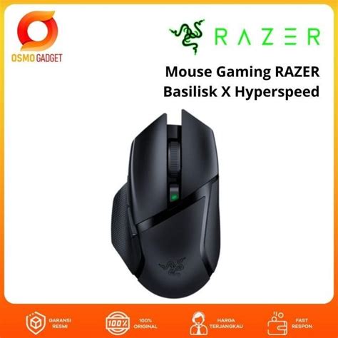 Jual Mouse Gaming Razer Basilisk X Hyperspeed Wireless 16000 Dpi Original Shopee Indonesia