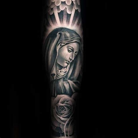 27 Virgin Mary Tattoos On Arm Onmaterial