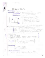 AP STATS First Semester Summary Notes Pdf E L L J G EX AN