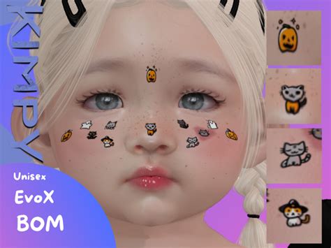 Second Life Marketplace Kimpy Miaulloween Stickers Evox Bom