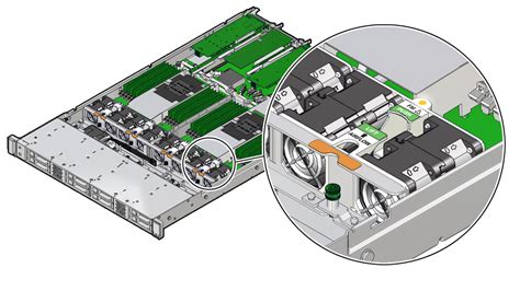 Remove A Fan Module Oracle® Exadata X8 2 Database Server Service Manual