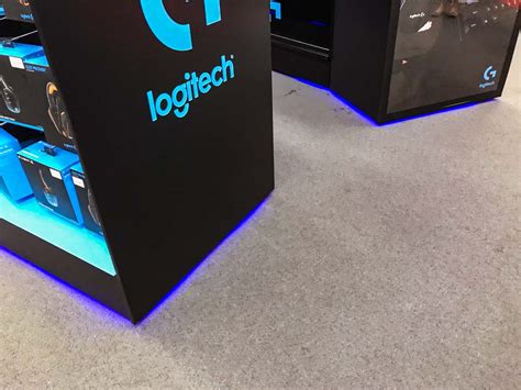 Case Study Logitech Gaming Retail Permanent Display