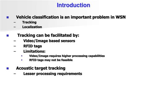 ppt distributed and efficient classifiers for wireless audio sensor
