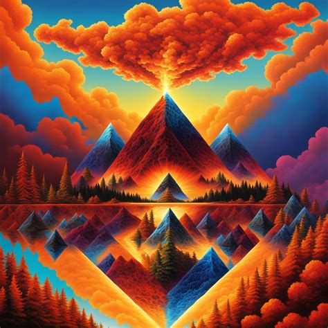 Sierpinski Fractal Buffalo Fractal Burning Ship Fractal Julia Fractal Abstract Landscape