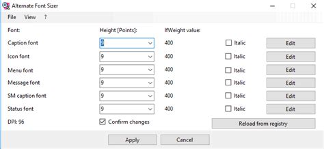 Customize Font Sizes Without Scaling In Windows 10 Ghacks Tech News