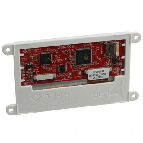 Gen4 Ulcd 43dt Sb Pi 4d Systems Pty Ltd Optoelectronics Digikey