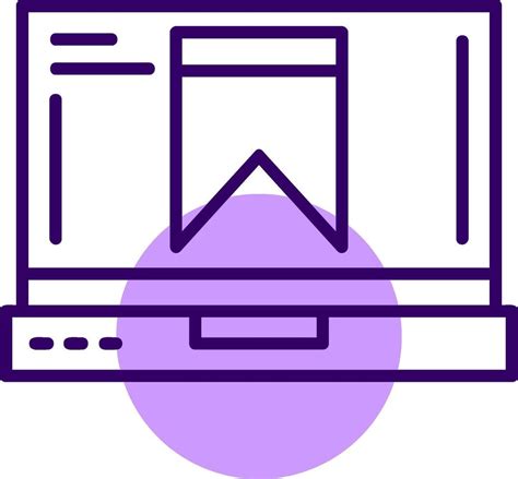 Bookmark Outline Style Icon 54192950 Vector Art At Vecteezy