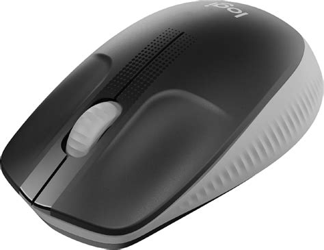 Amazon Com Logitech Wireless Mouse M Full Size Ambidextrous Curve Design Month Battery