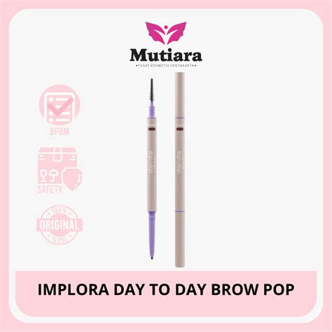 Jual IMPLORA DAY TO DAY BROW POP Shopee Indonesia