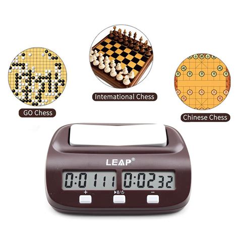 Leap Digital Professional Chess Clock Countdown Timer Sports Electronic Chess Clock Pq9907s
