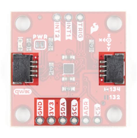 Triple Axis Accelerometer Breakout KX X Qwiic Hookup Guide SparkFun Learn
