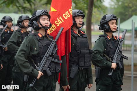 Watch The Pink Shadows Of The Police Force Practicing Military Parades And Parades Vietnam Vn