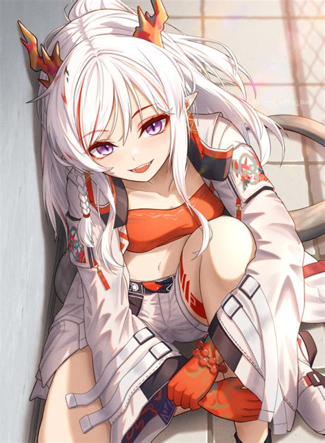 Shironekoban Nian Arknights Arknights Girl Arm Tattoo Bandeau Bead Bracelet Beads Shironekoban Nian Arknights Arknights Girl Arm Tattoo Bandeau Bead Bracelet Beads