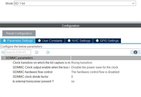 sdmmc error cmd rsp timeout in sdmmc getcmdresp1 stmicroelectronics